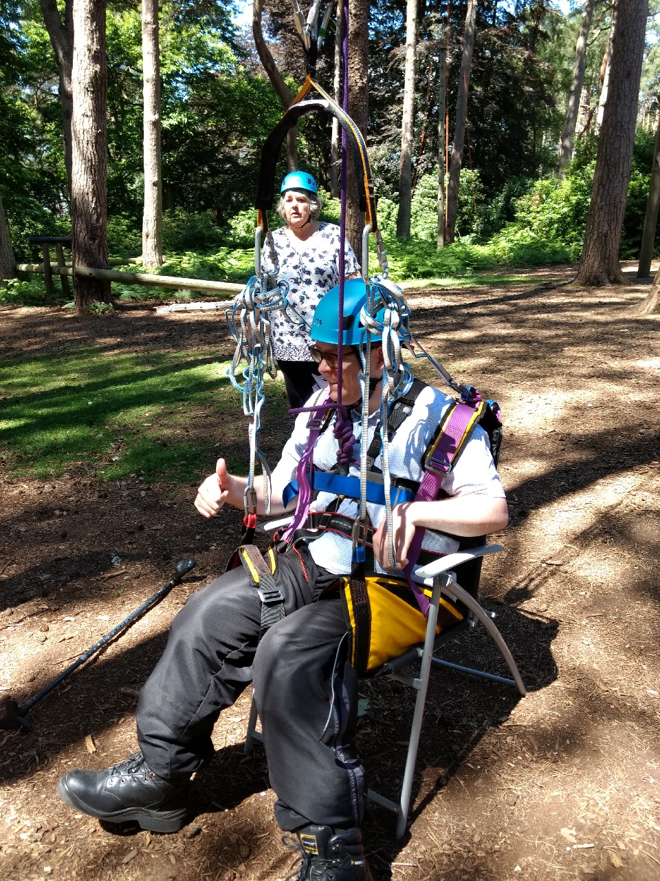 Avon Tyrrell 2019 – High Ropes and Climbing Wall – Oxford Phab