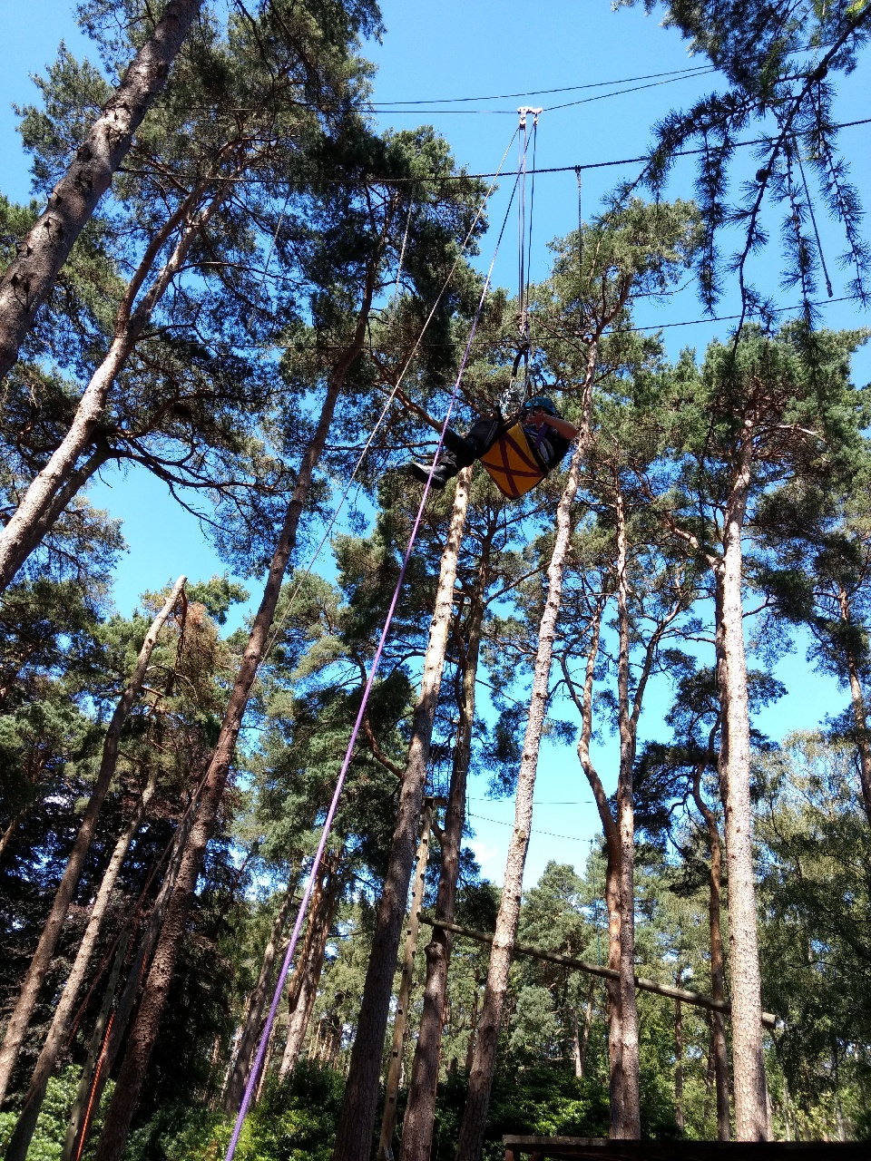 Avon Tyrrell 2019 – High Ropes and Climbing Wall – Oxford Phab